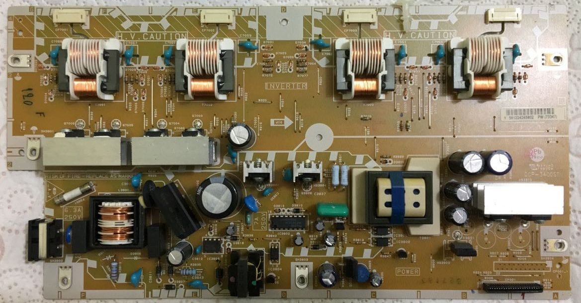 SANSUI HDLCD3250F CEK671 Power Supply / Backlight Inverter V.2 (CEK671A ...