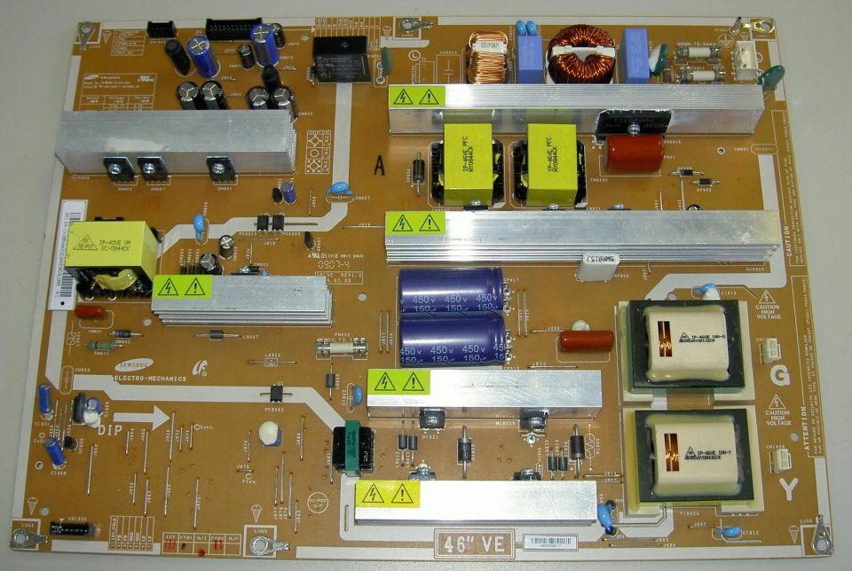 BN44-00202A Power board for LN46A550P3F LN52A530P1F LN46A650A1F ...