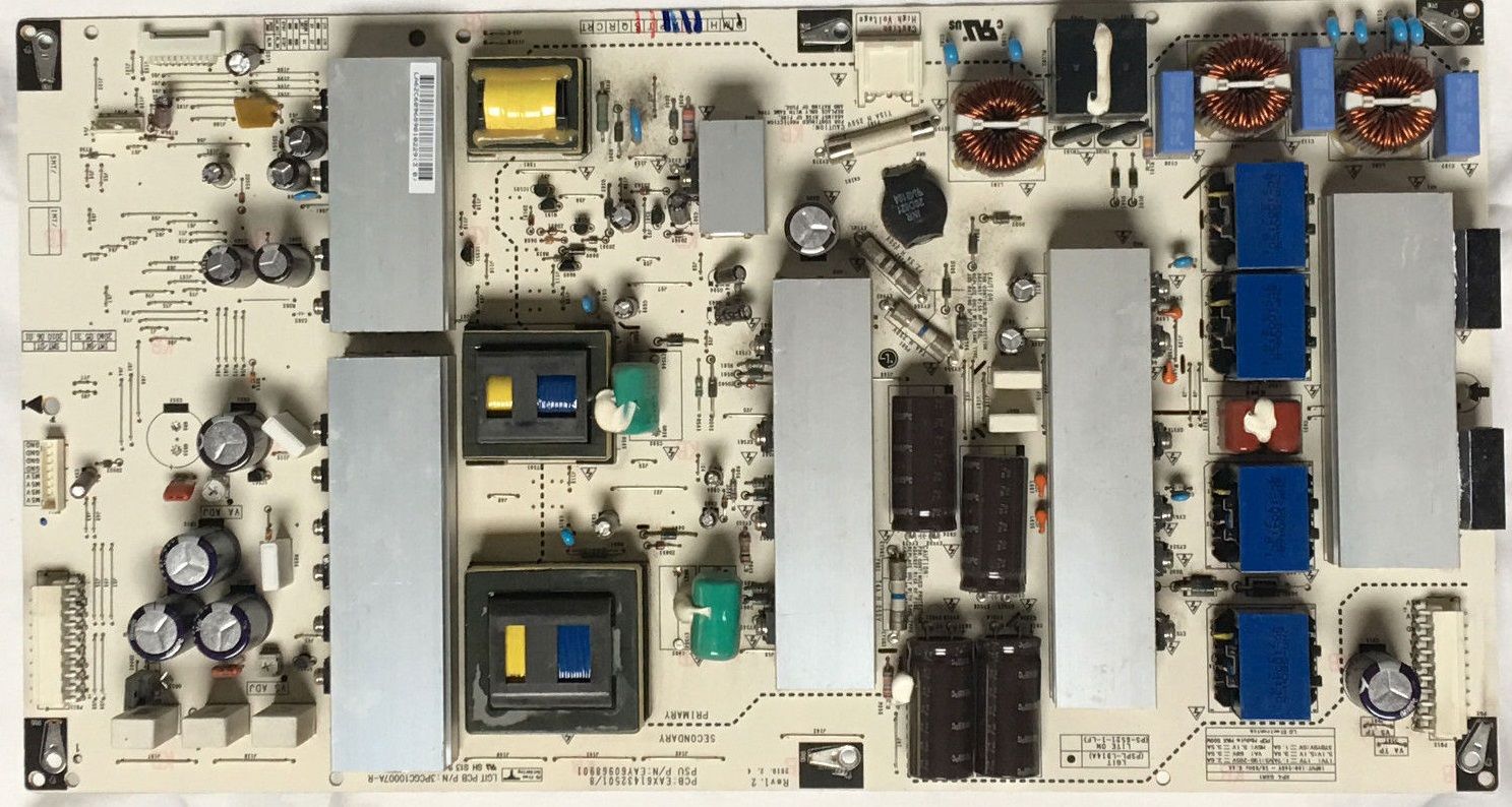 LG 60PK950-UA POWER SUPPLY BOARD EAY60968901 / EAX61432501 ...