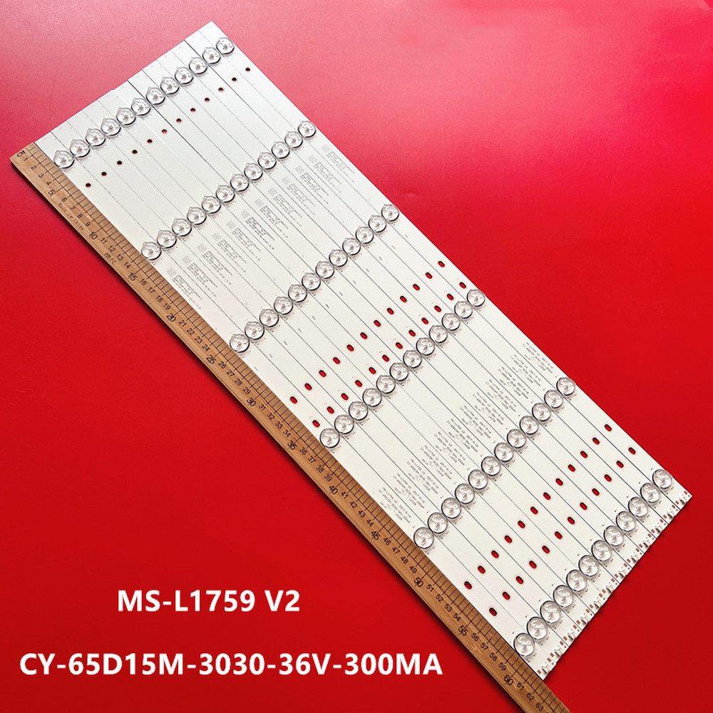 TIRA DE LED MS-L1759 V2 CY-65D15M-3030-36V-300MA A3 8D65-DAWR-A33612A ...