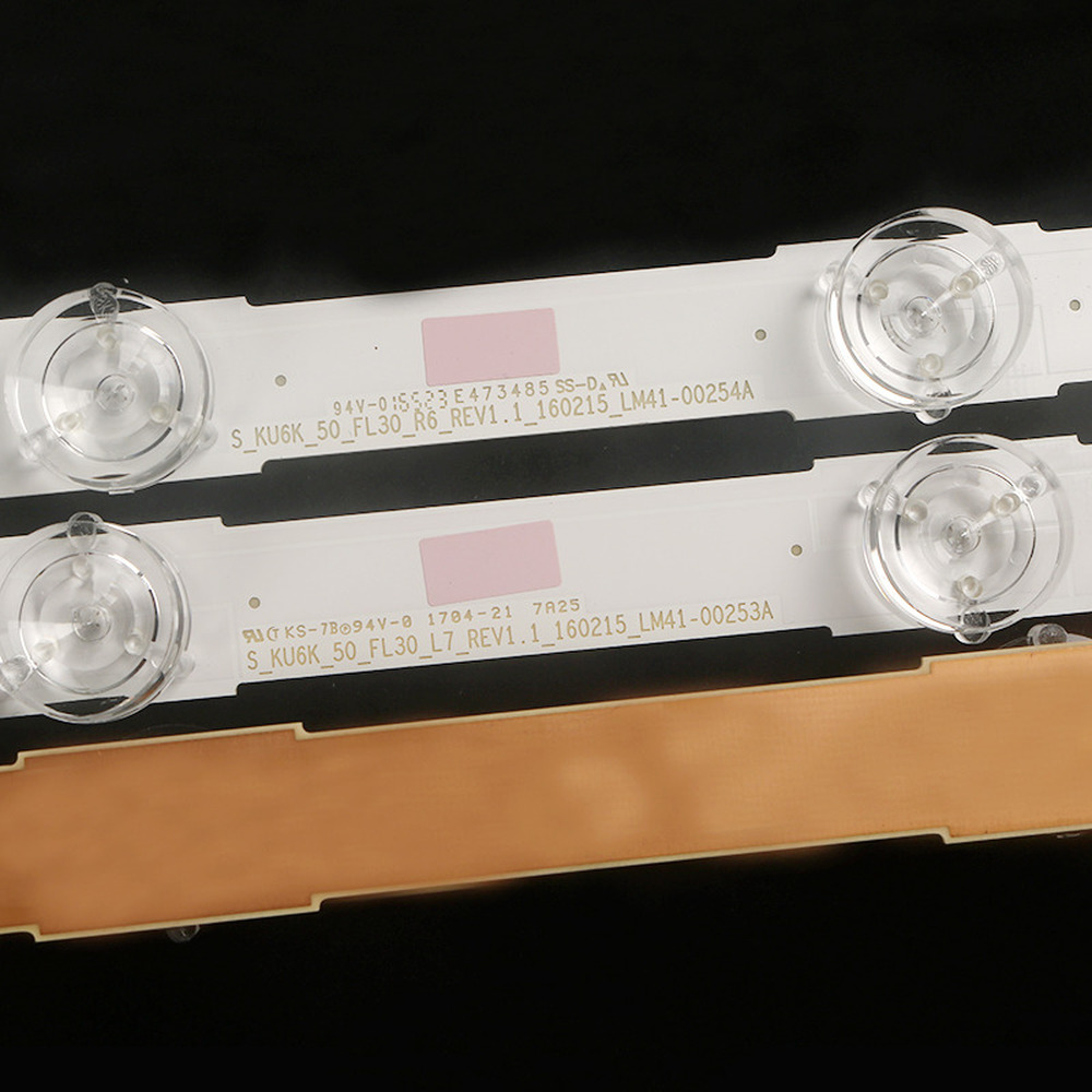 TIRA DE LED 12pcs LED 6A+6B SET Strips for Samsung V6DU-500DCA-R2 S ...