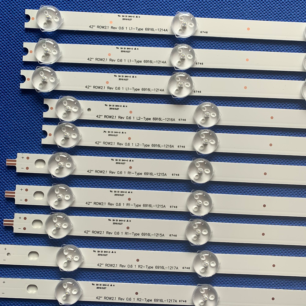 TIRA DE LED 10pcs 6916L-1214A 6916L-1215A 6916L-1216A 6916L-1217A TV 42 ...