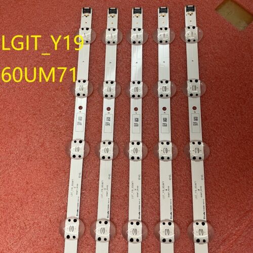 TIA DE LED Strips(5) LGIT Y19 60UM71 For LG 60UM7100PLB 60UN7000 ...