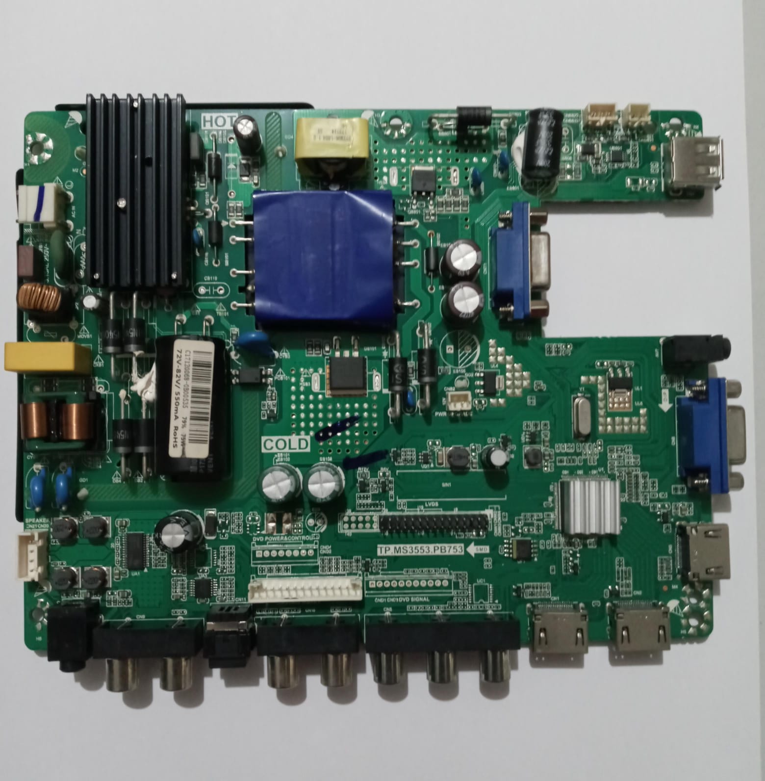 ULTV53DC SCEPTRE TP.MS3553.PB753 MAIN POWER BOARD - ELECTRONICA BENEDICTO